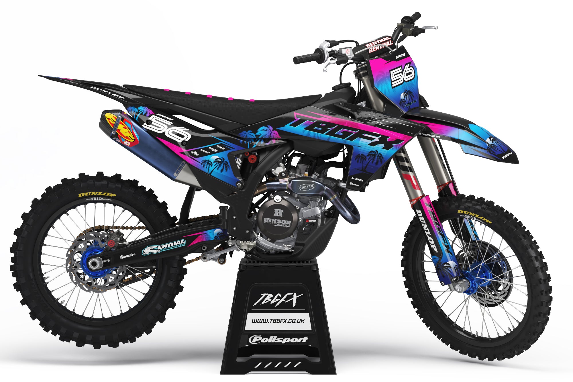 KTM 'Miami' Cool Graphics Kit – TB Graphics LTD