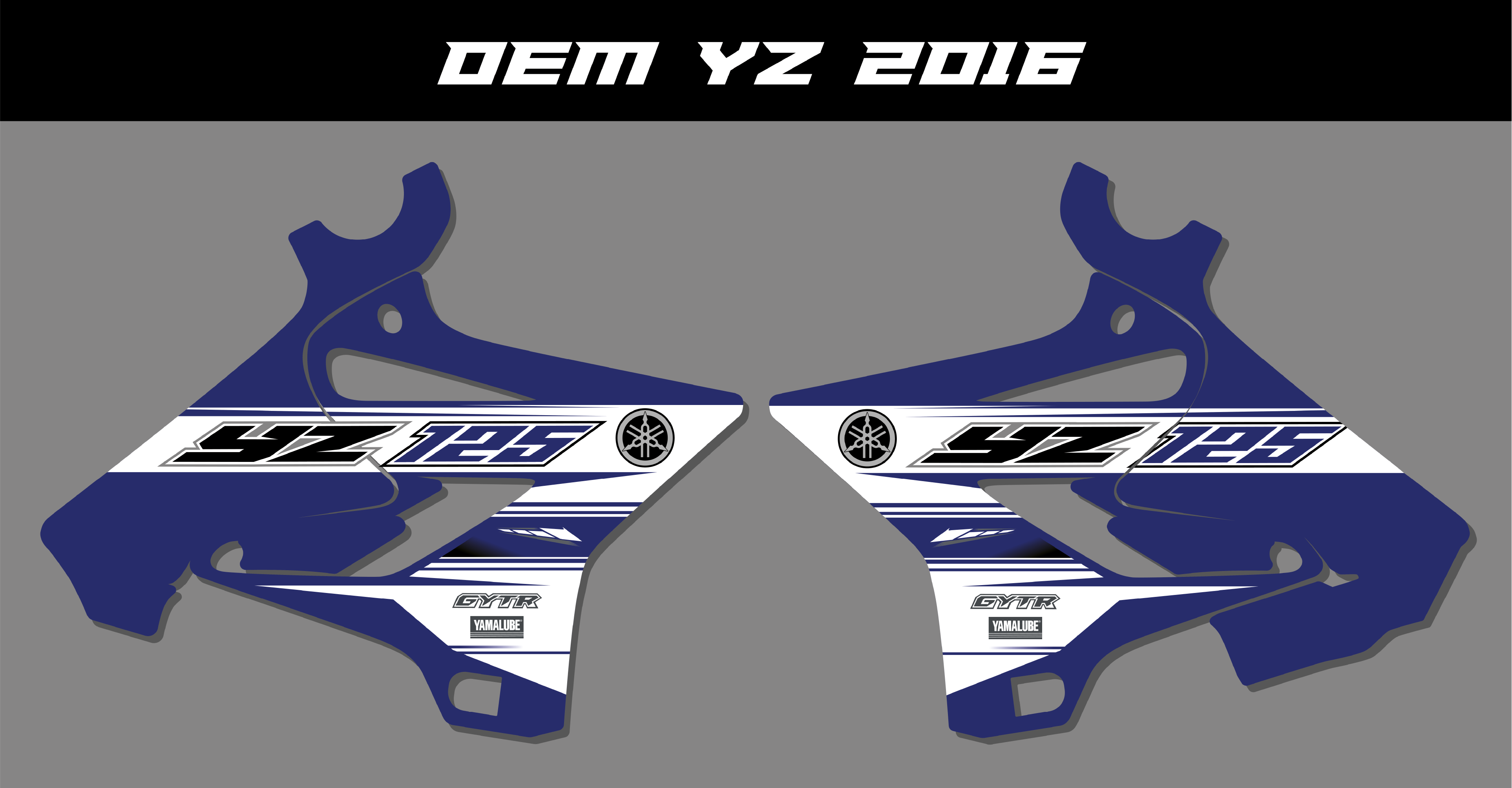 Yamaha OEM 16 YZ Graphics – TB Graphics LTD