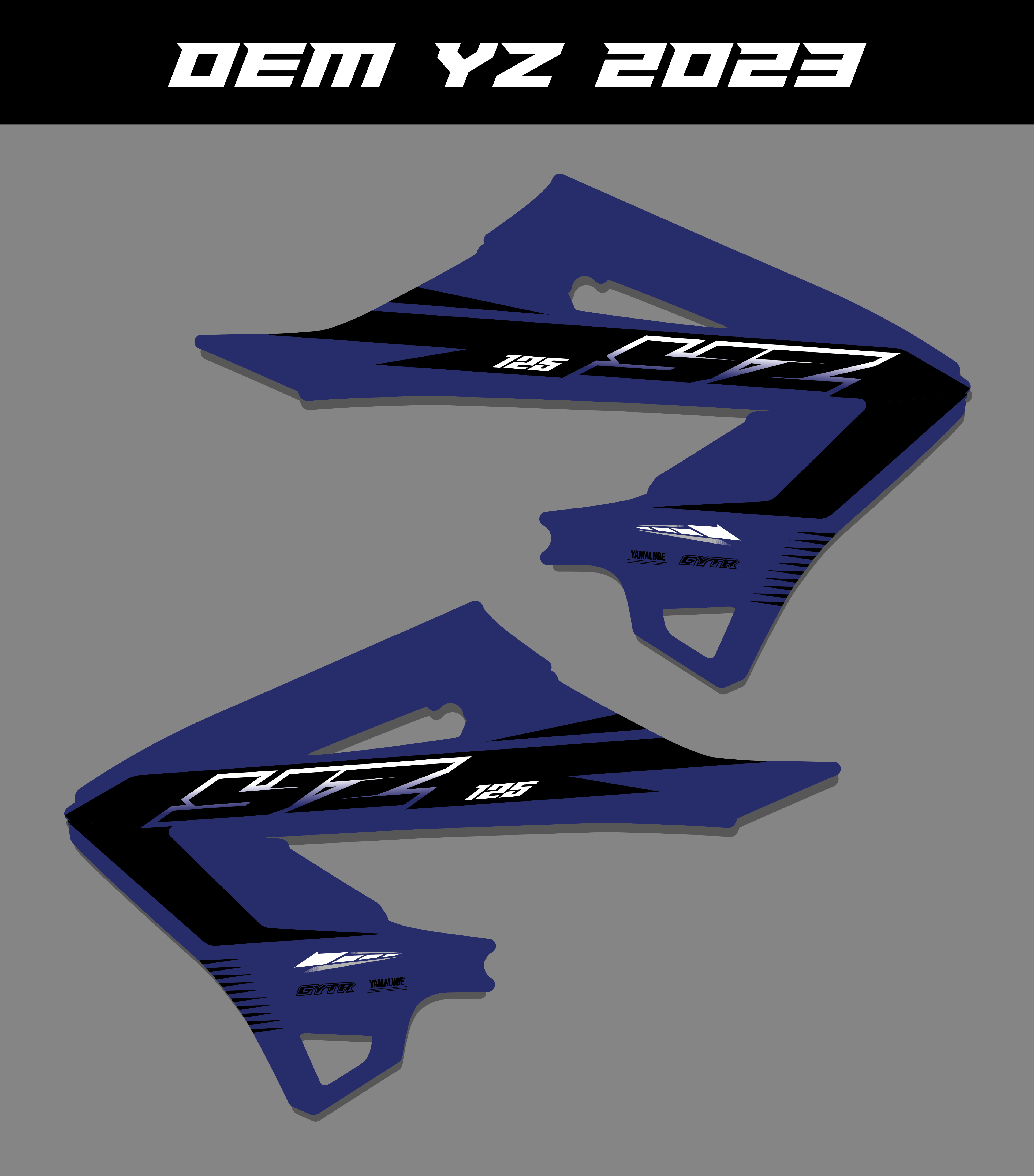 Yamaha OEM 23 YZ Graphics – TB Graphics LTD