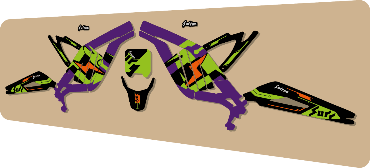 Surron Full Frame OEM 1 – TB Graphics LTD