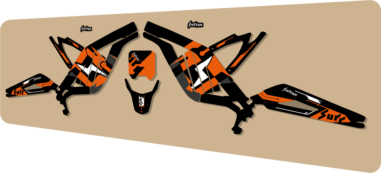 Surron Full Frame OEM 3 – TB Graphics LTD