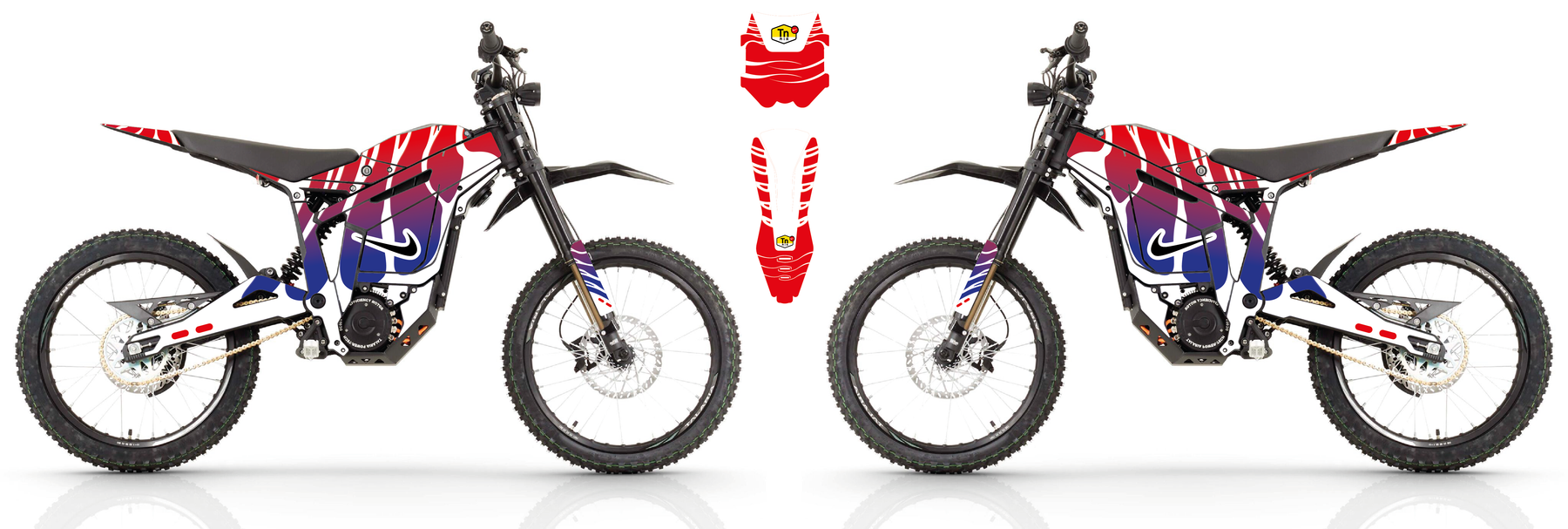 Talaria 'TN White Sherbet' Graphics Kit – TB Graphics LTD