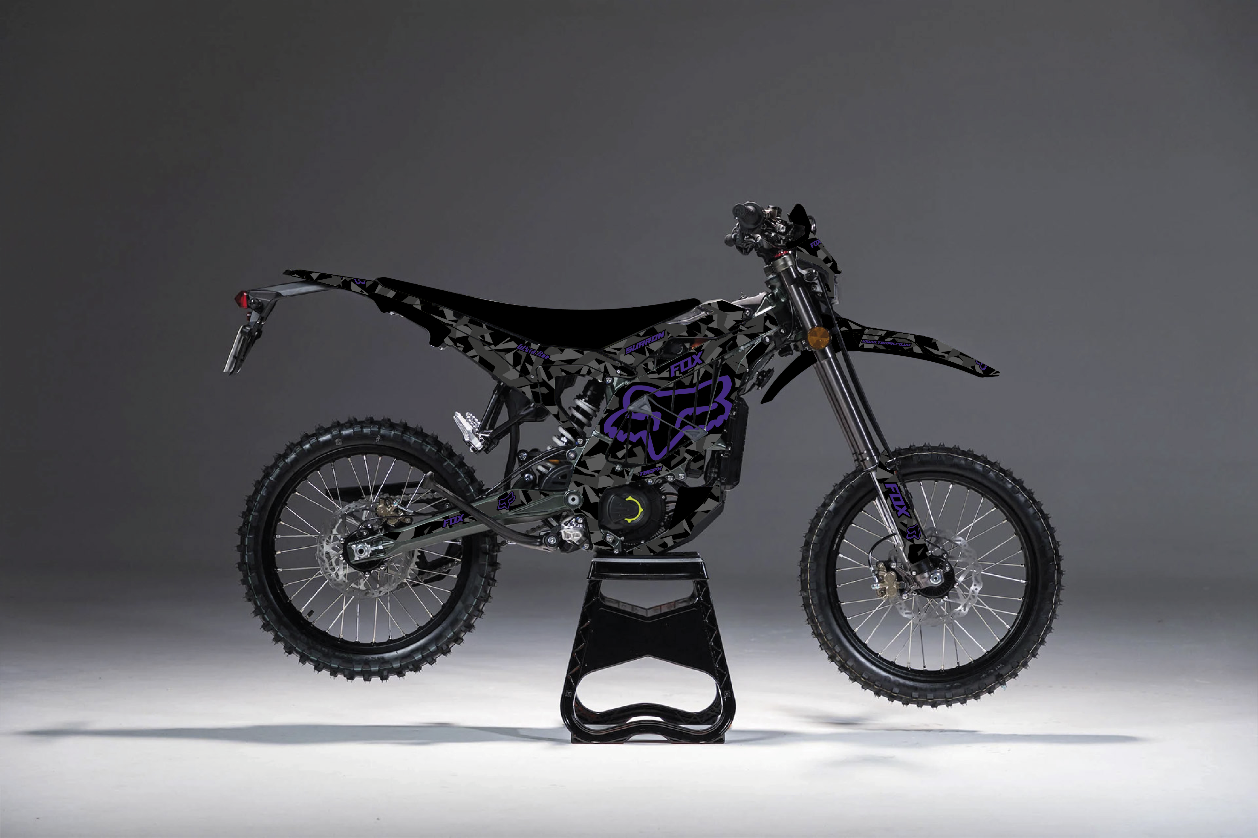 Surron Ultra Bee 'URBAN CAMO PURPLE' Graphics Kit – TB Graphics LTD