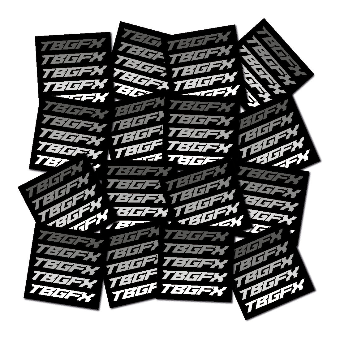 Personal Logo Square Stickers – TB Graphics LTD
