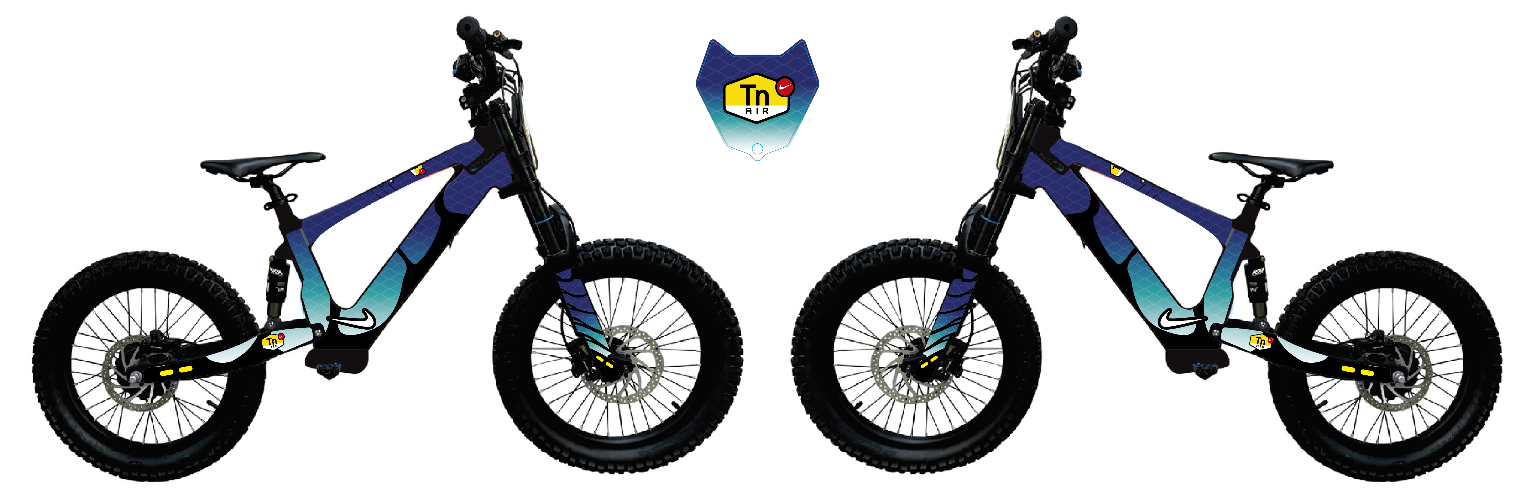 Revvi 18" 'TN Cool Gradient' Graphics kit – TB Graphics LTD