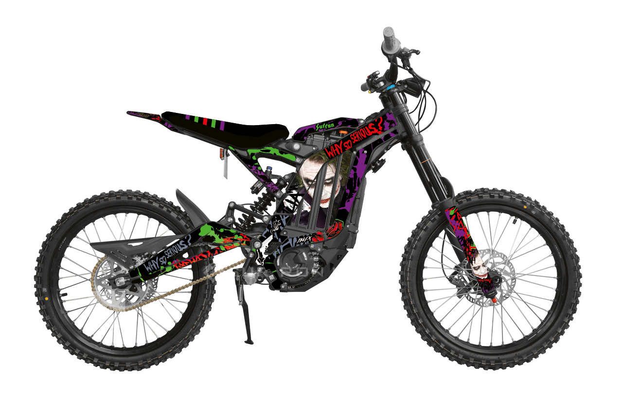 Surron 'JOKER' Graphics Kit – TB Graphics LTD