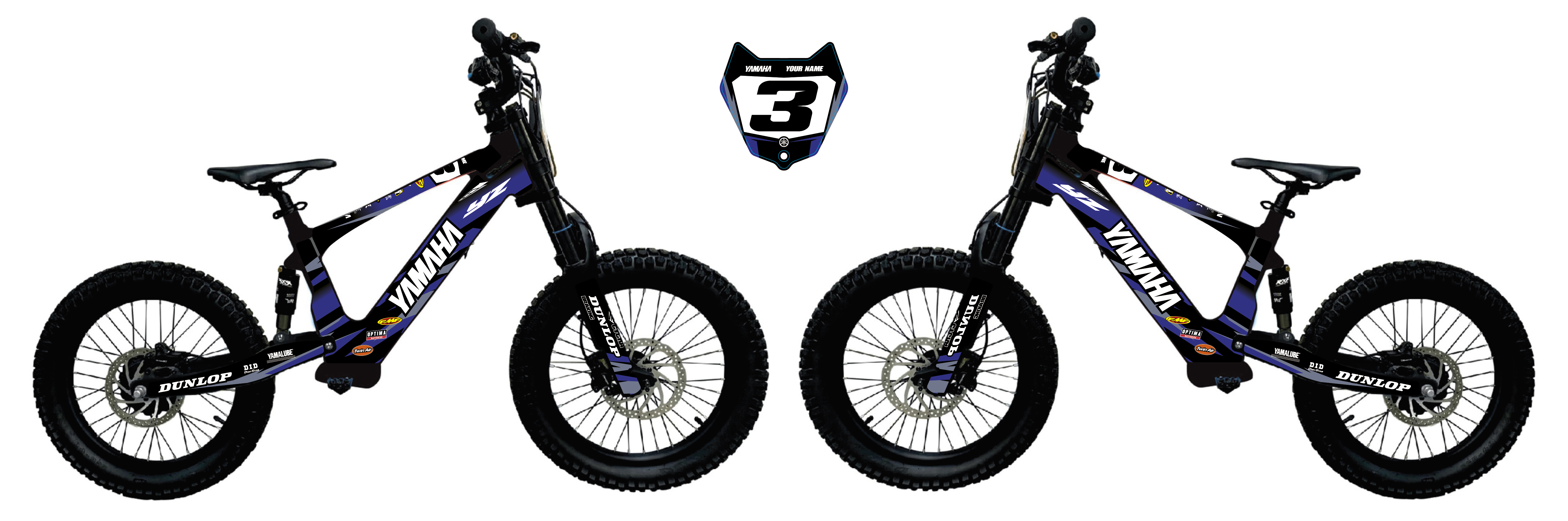 Revvi 18" 'Yamaha Factory' Graphics kit – TB Graphics LTD