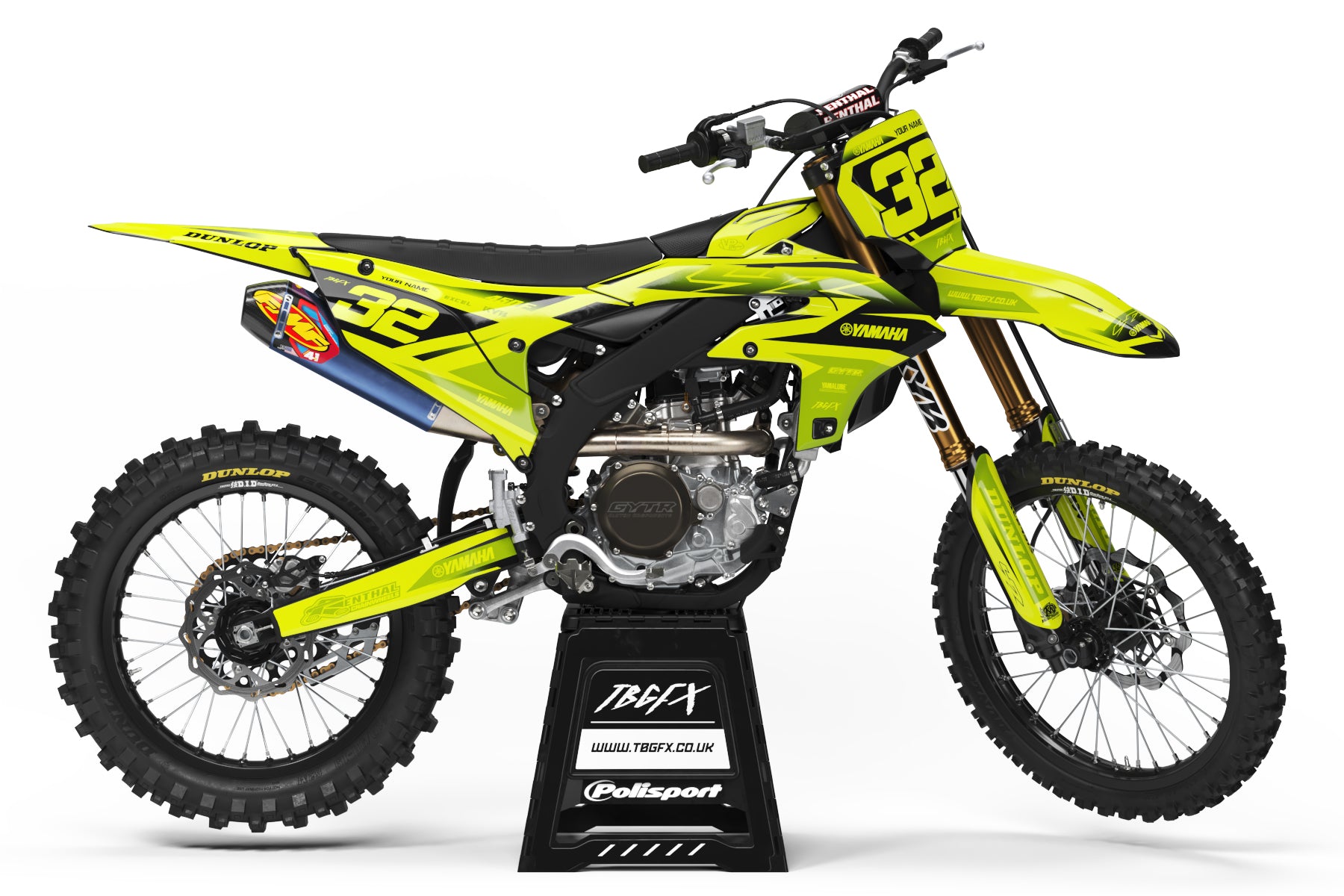 Yamaha 'Vital' Neon Graphics Kit – TB Graphics LTD
