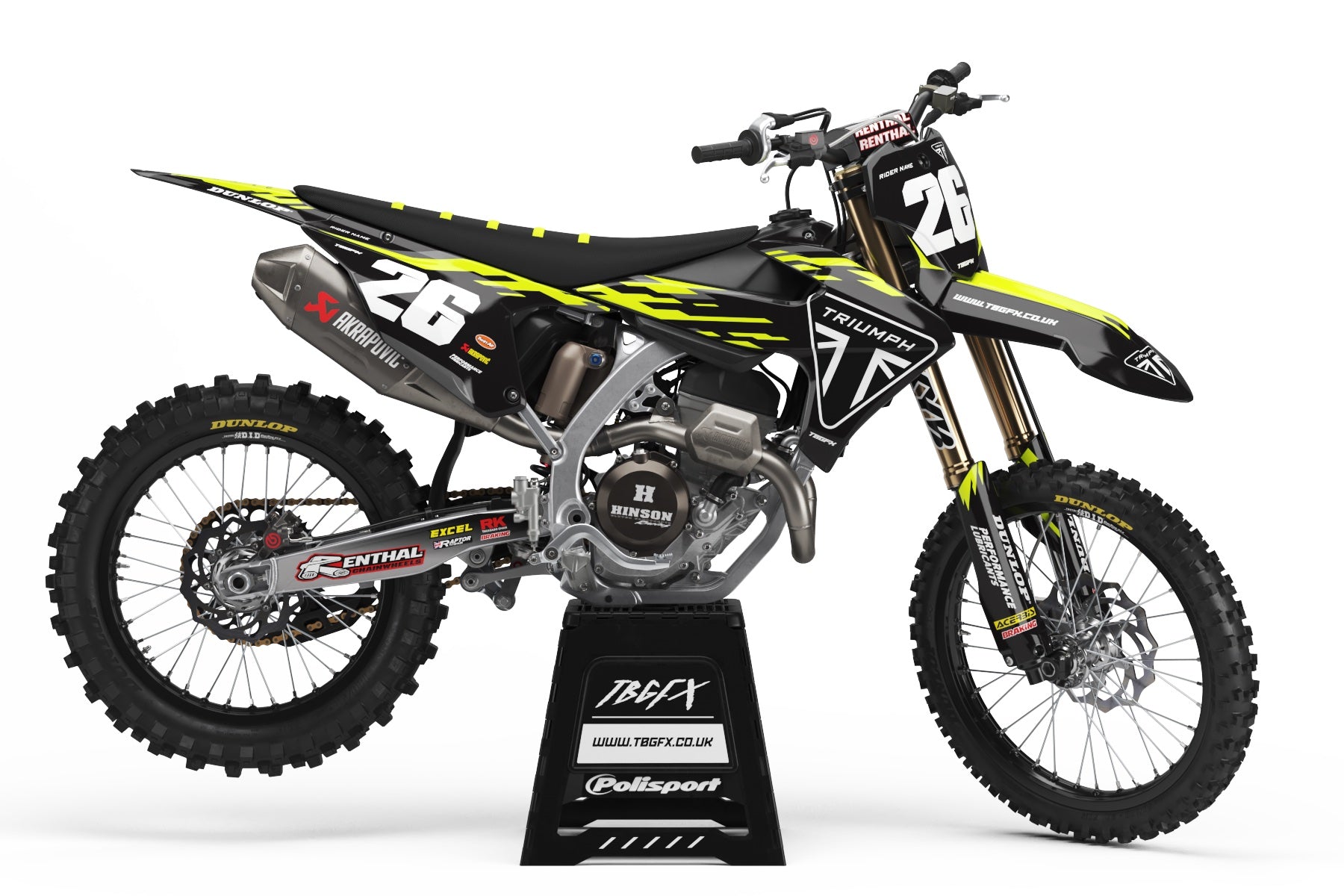 Triumph 'Factory 25' Graphics Kit – TB Graphics LTD